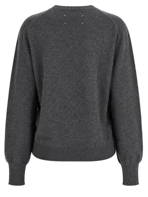 MAISON MARGIELA Cardigan In Lana - Grey
