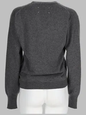 MAISON MARGIELA Cardigan In Lana - Grey
