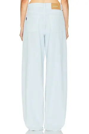 HAIKURE Velvet Pier Straight Leg Trousers - Sky