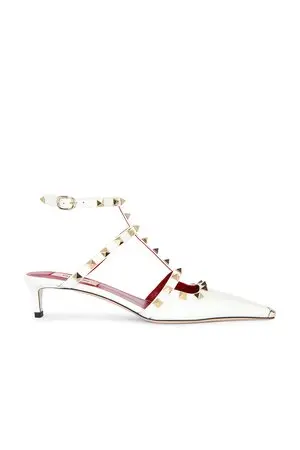 Valentino Garavani Rockstud Ankle Strap Pump