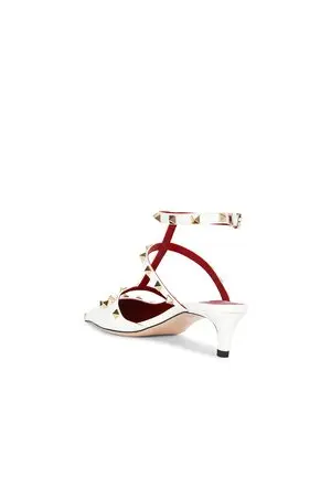 Valentino Garavani Rockstud Ankle Strap Pump