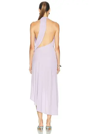 Christopher Esber Spire Cascade Midi Dress