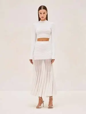 Alexis Hela Top - Blanc