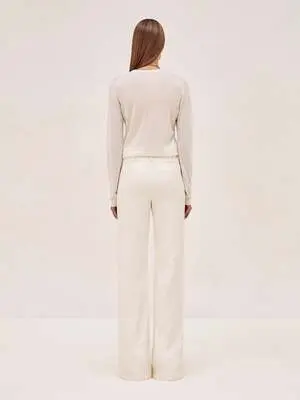 Alexis Laris Cashmere Crewneck Sweater