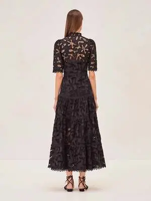 Alexis Ledina Lace Midi Dress