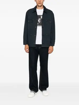 Emporio Armani Cotton Caban Coat