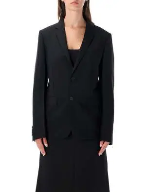 FENDI FENDI Single-Breasted Blazer With Notched Lapels