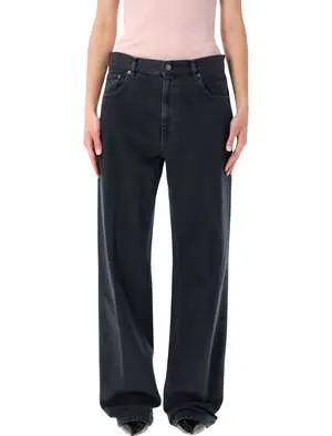 HAIKURE The Bonnie Relaxed Straight-leg Jeans - Carbon