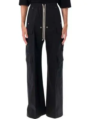 Rick Owens Bela Cargo Pants - Nero