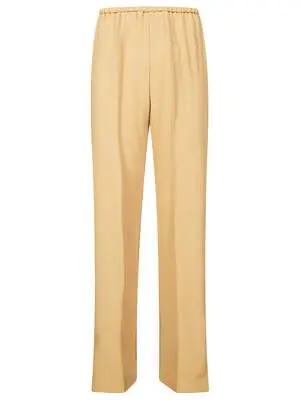 FORTE_FORTE Long Pants In Textured Knit - Marrone