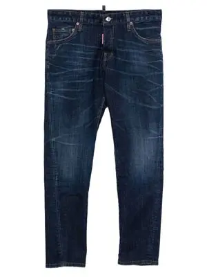 Dsquared2 Cotton Stretch Jeans - Navy