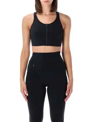 On Performance Stretch Top With Half Zip - Nero