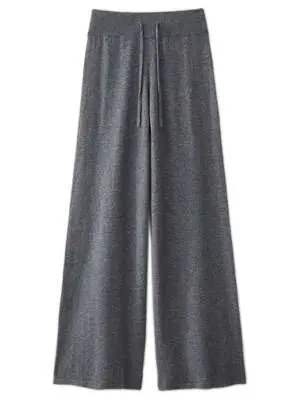 LISA YANG Cashmere Wide-leg Pants - Grigio