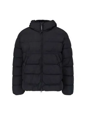 C.P. COMPANY Hooded Utility Jacket With Adjustable Fit