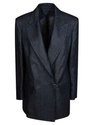 Max Mara Tailored Linen Jacket - Grigio