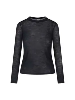 Aspesi 100% Virgin Wool Sweater - Black