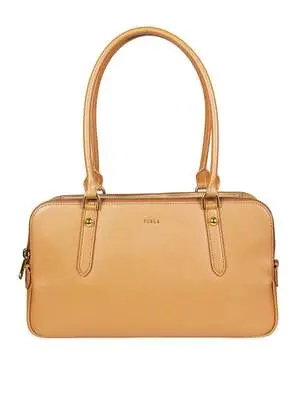Furla Giulia M Boston Handbag - Marrone