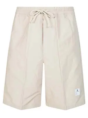 DEPARTMENT 5 Drawstring Bermuda Shorts - Beige