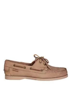 SEBAGO Nubuck Dockside Moccasins - Marrone
