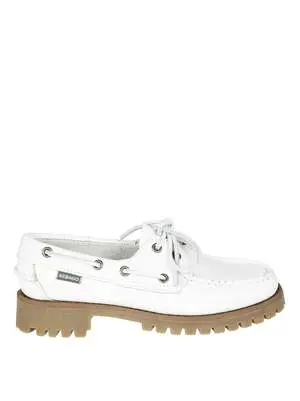 SEBAGO Range Tale Moccasin Loafer - Bianco