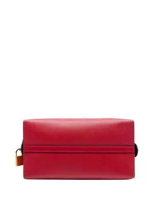 Prada Saffiano And Calf Leather Esplanade Satchel - Red