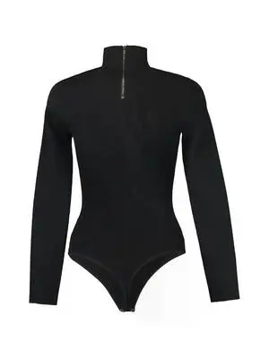 Michael Kors Ribbed-knit Turtleneck Bodysuit