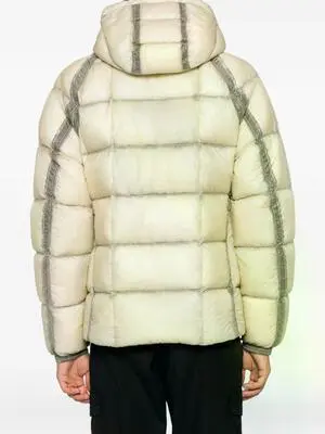 C.P. COMPANY Quilted Down Jacket With Lens Detail