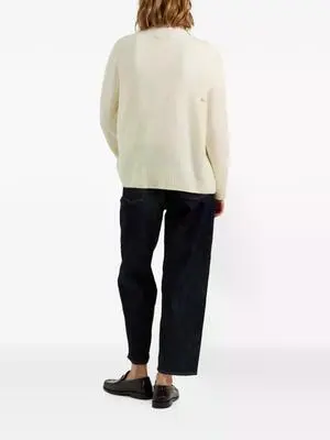 Chinti & Parker Embroidered V-neck Cardigan