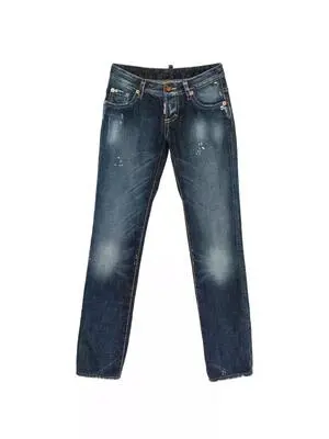 Dsquared2 2000s Distressed Jeans - Blue