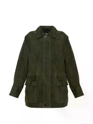 ARMA Maeve Suede Jacket - Green
