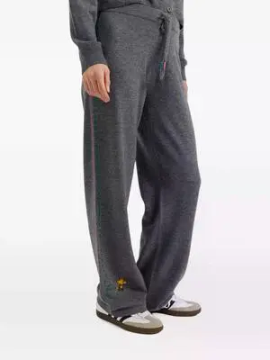 Chinti & Parker Peanuts Motif Wide-leg Track Pants