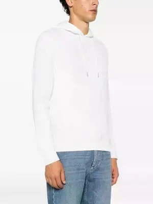 MAGAZZINO RICAMBI Ribbed Knit Drawstring Hoodie