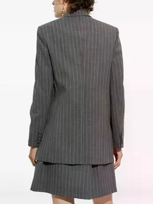 Valentino Garavani Double-breasted Pinstripe Blazer