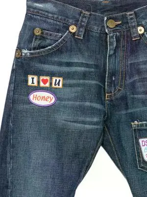 Dsquared2 Patch-detail Jeans