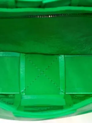 Bottega Veneta Nappa Intrecciato Cassette Crossbody Bag - Green