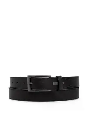 TRUSSARDI Logo-plaque Belt - Black
