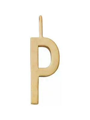 DESIGN LETTERS Tone Letter Pendant