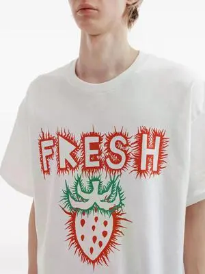 WESTFALL Strawberry-print T-shirt