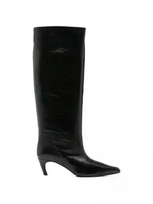 POEVE Pathos Pointed-toe Knee-high Boots