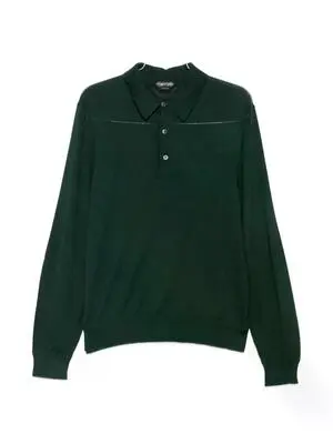 TOM FORD Long-sleeve Polo Shirt