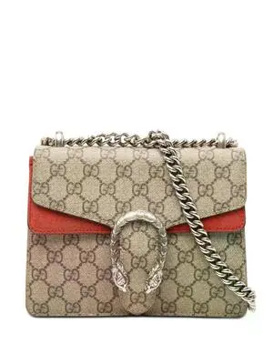 Gucci 2016-2026 Small Gg Supreme Dionysus Crossbody Bag - Neutrals