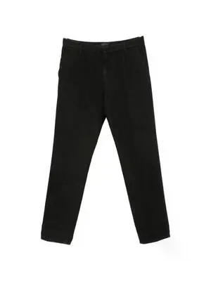 DONDUP Logo-plaque Straight-leg Jeans - Black