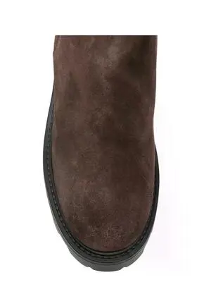 Valentino Garavani Vlogo Signature Leather Boots