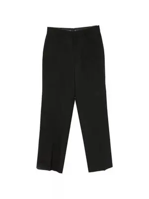 REVERES 1949 Pleated Wide-leg Trousers - Black