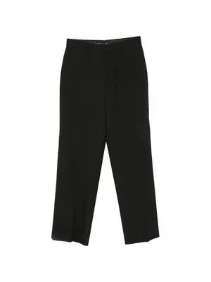 REVERES 1949 Pleated Wide-leg Trousers - Black