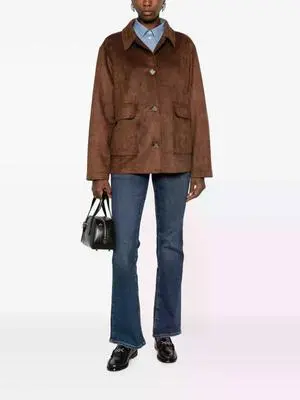 Marina Rinaldi Crocodile-effect Jacket