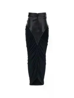 Andamane Ursula Draped Midi Skirt