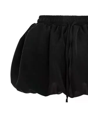 HAMZA Balloon High-waisted Mini Skirt