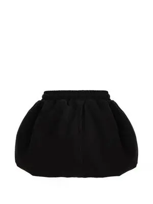 HAMZA Balloon High-waisted Mini Skirt