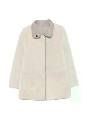 Simonette Ravizza Reversible Shearling Coat